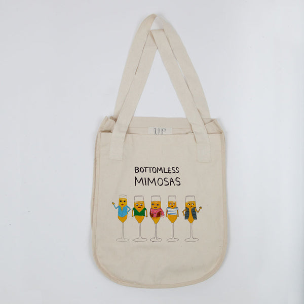 Bottomless Mimosas Tote Bag – Unfortunate Portrait